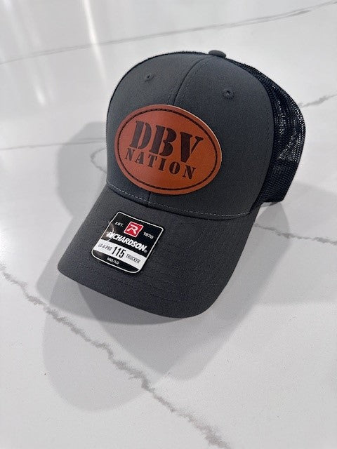 Official Leather Patch DBV Nation Hats (Size Adjustable) – The DBV Store