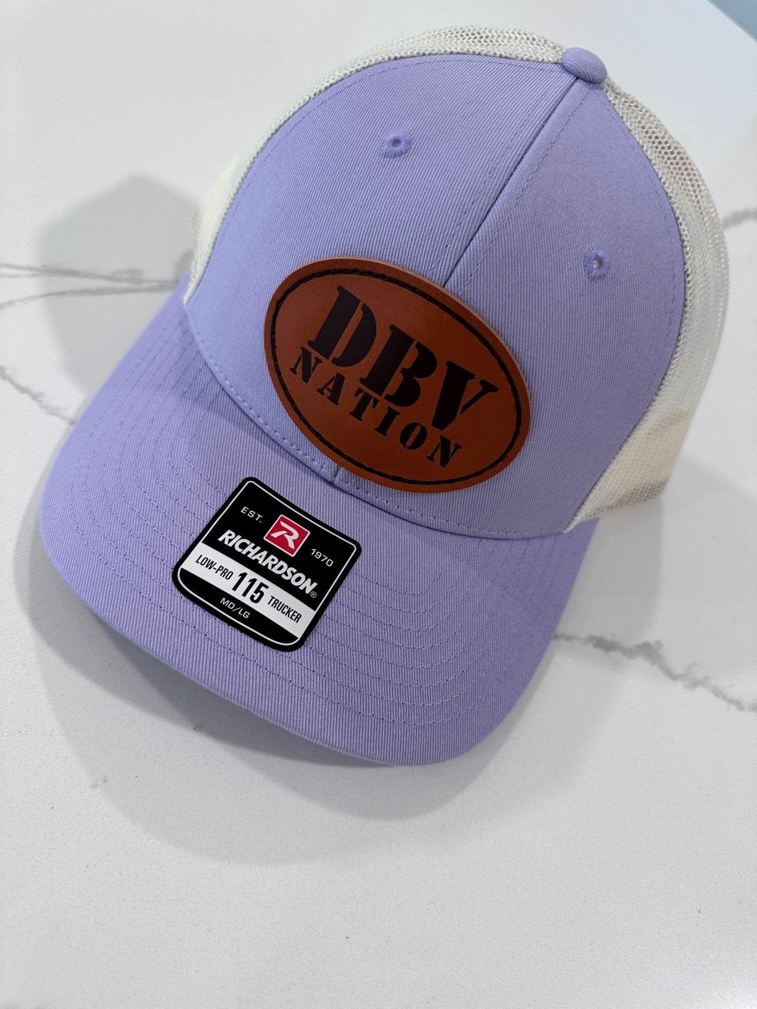 Official Leather Patch DBV Nation Hats (Size Adjustable) – The DBV Store
