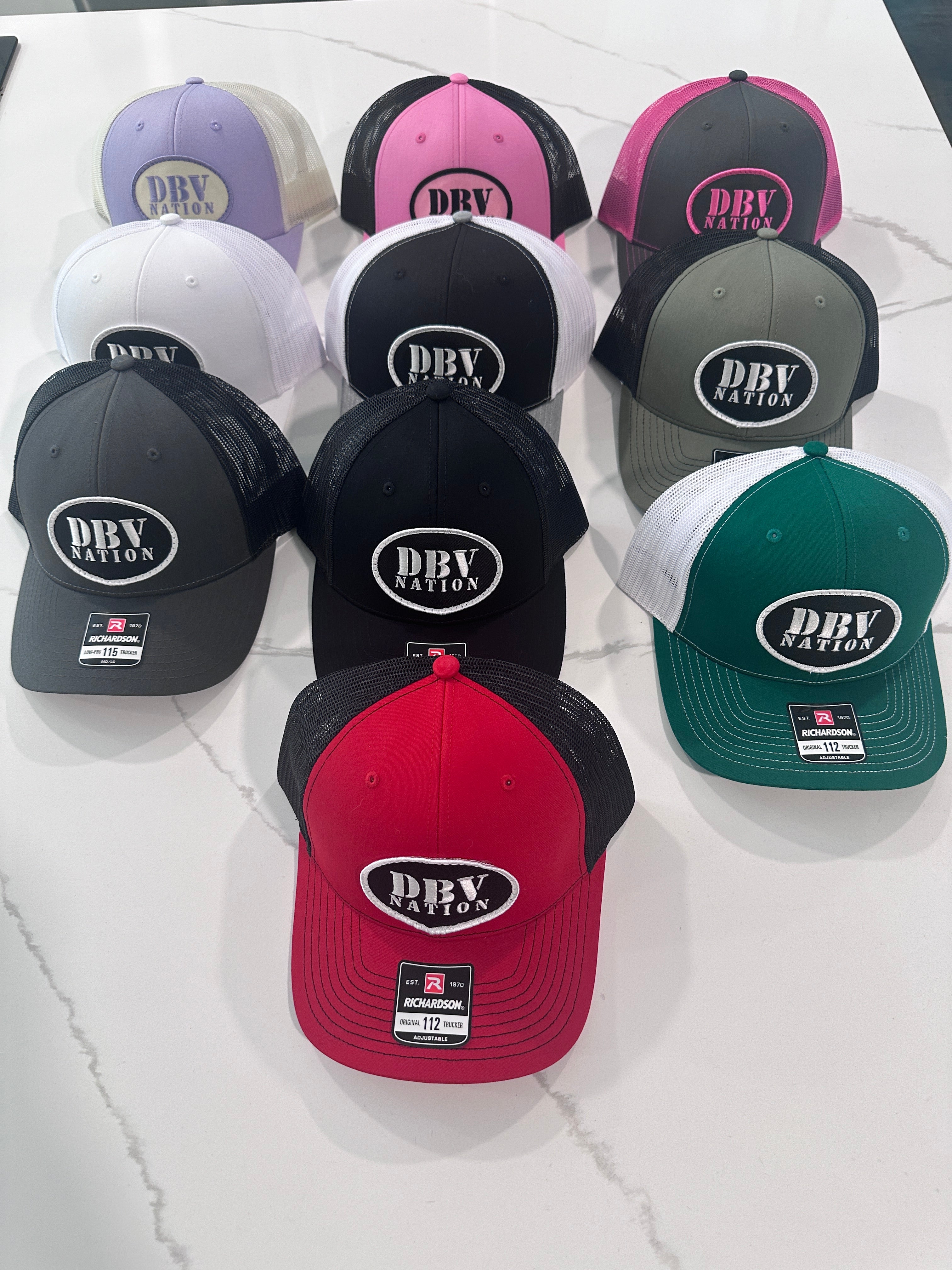 Official DBV Nation Stitched Patch Hats (Size Adjustable) – The DBV Store