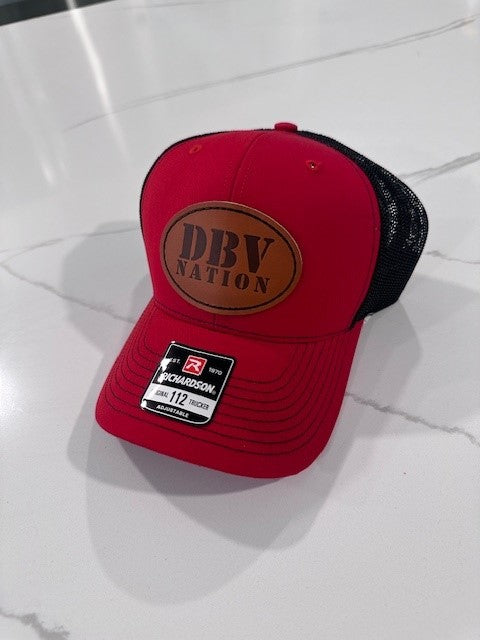 Official Leather Patch DBV Nation Hats (Size Adjustable) – The DBV Store